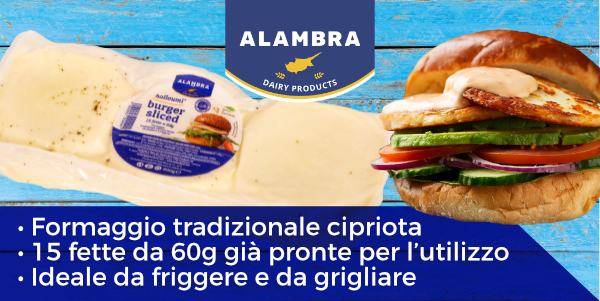 NOVITA' HALLOUMI BURGER - Adonis SRL